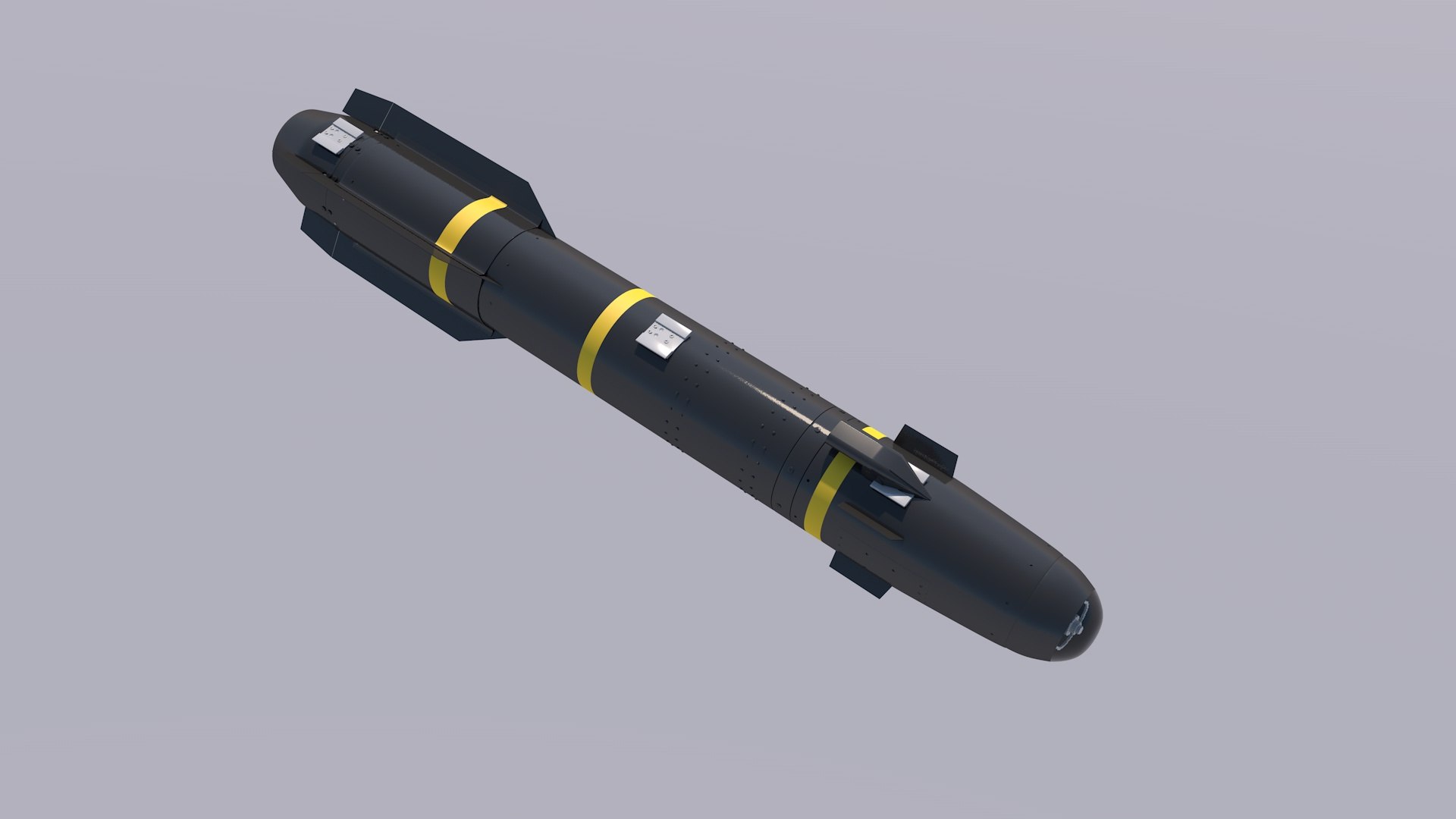 AGM-114R Hellfire II 3D Model - TurboSquid 2267994