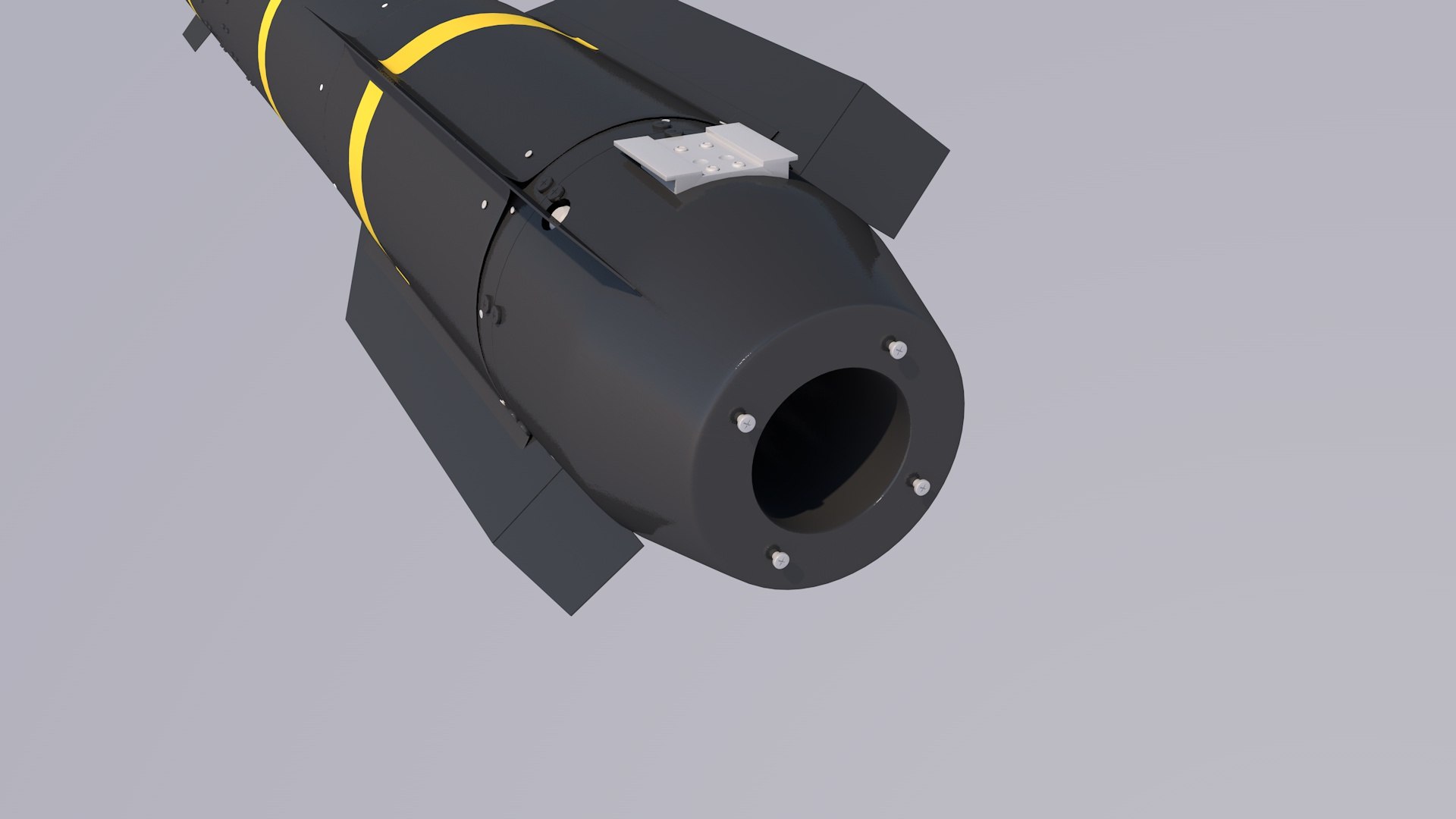 AGM-114R Hellfire II 3D Model - TurboSquid 2267994