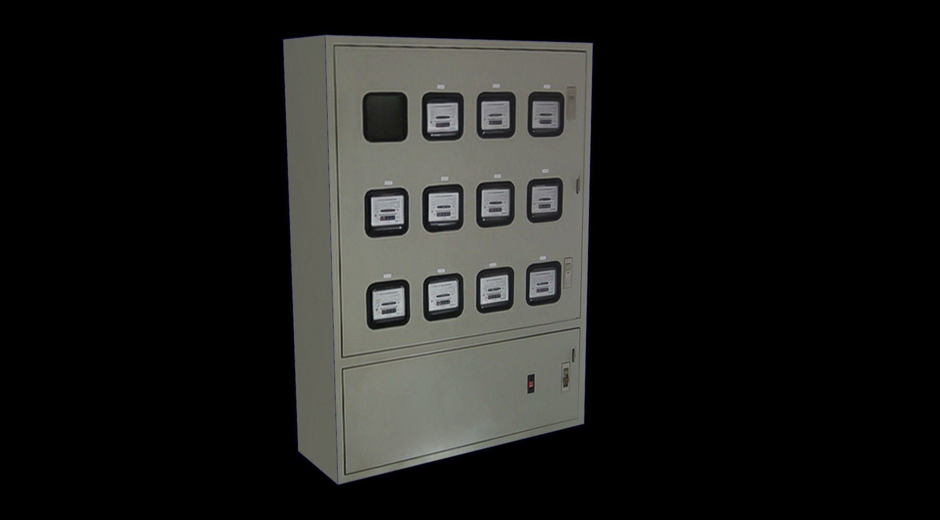 Electrical Cabinet 3D Model - TurboSquid 1362404