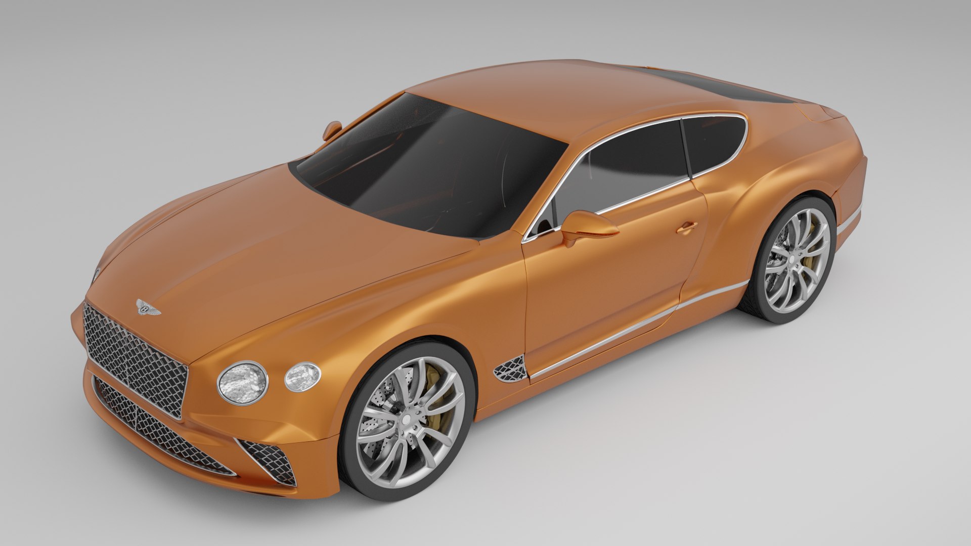 BENTLEY GT 3D Model - TurboSquid 1980832