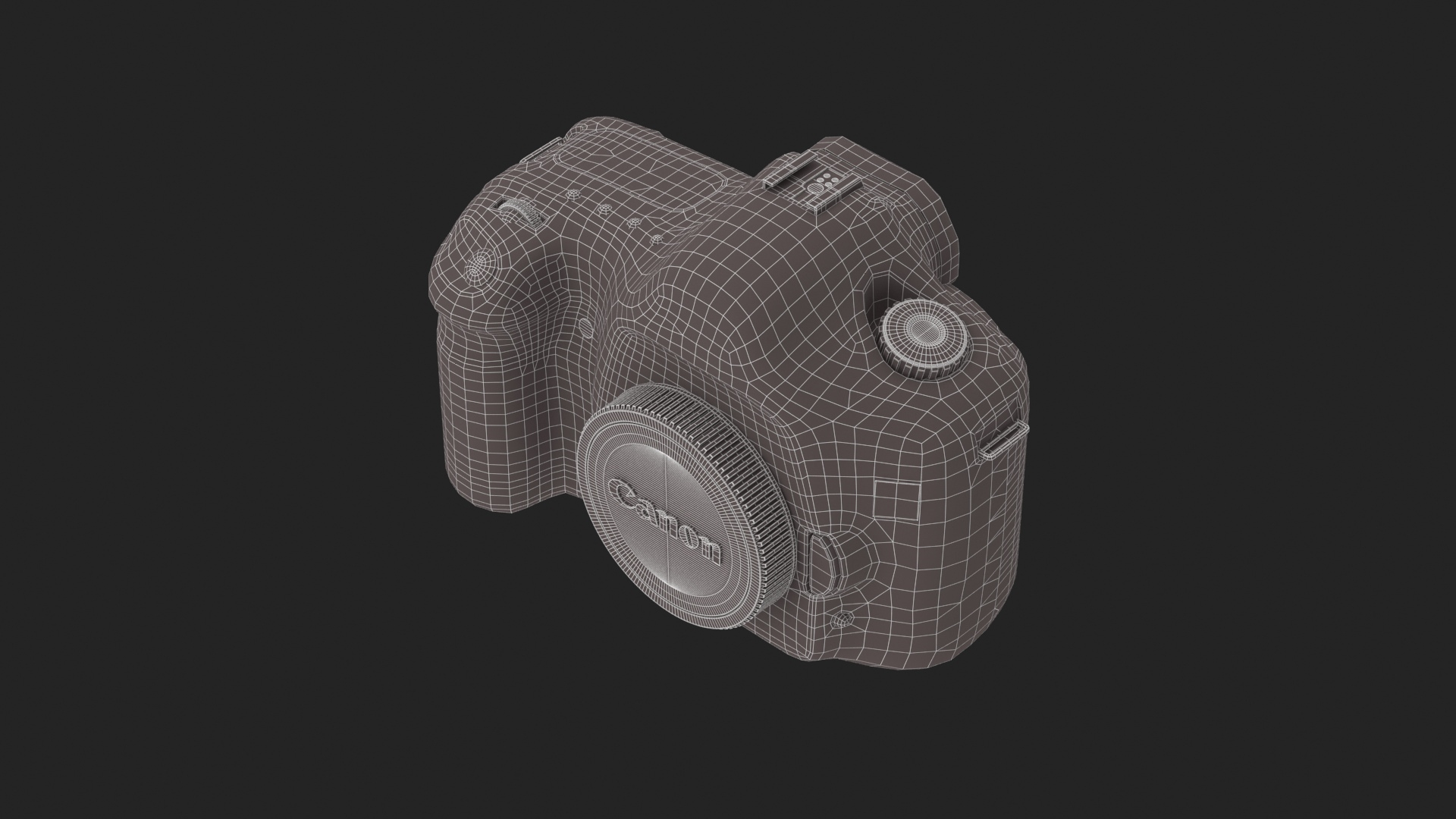 3D canon 5d dslr body model - TurboSquid 1516302