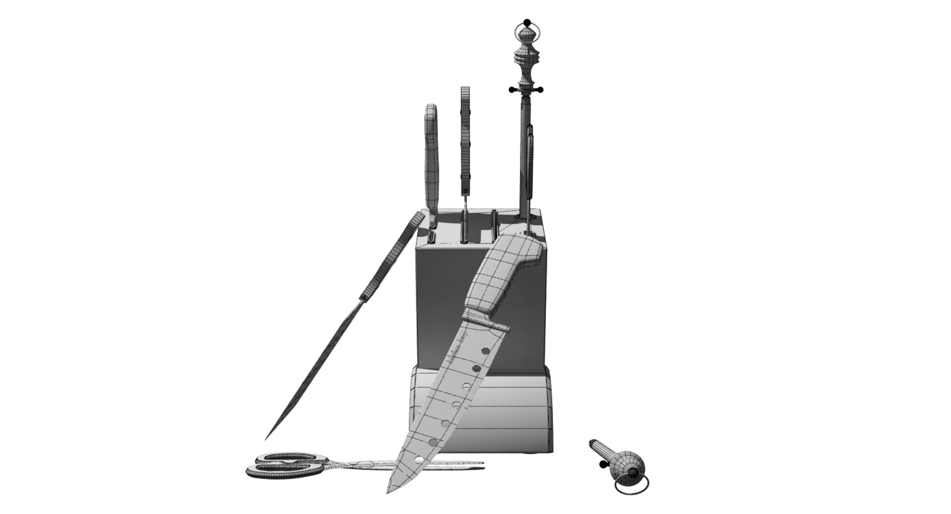 3D kitchenware set 2 - TurboSquid 1437149