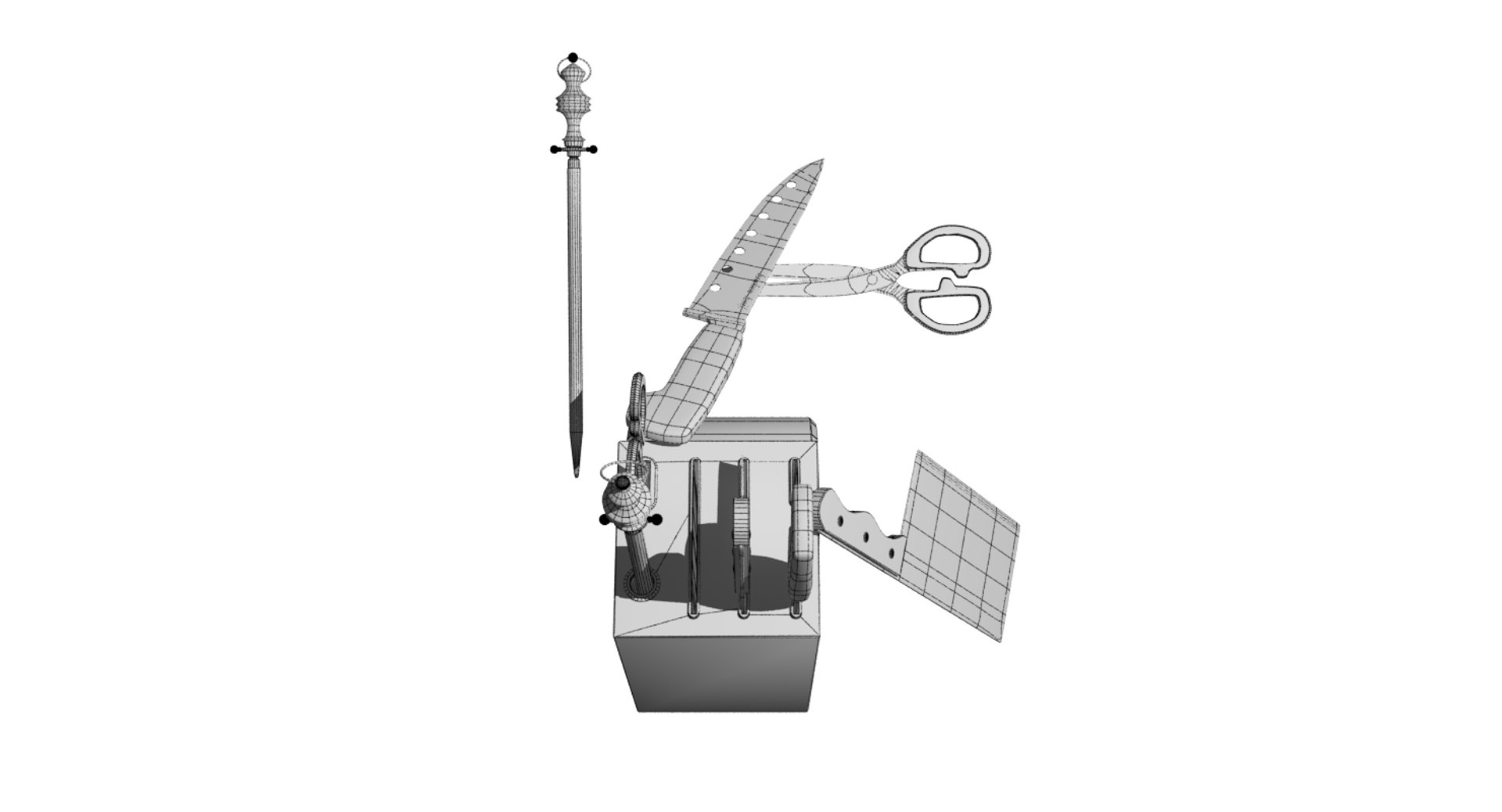 3D kitchenware set 2 - TurboSquid 1437149