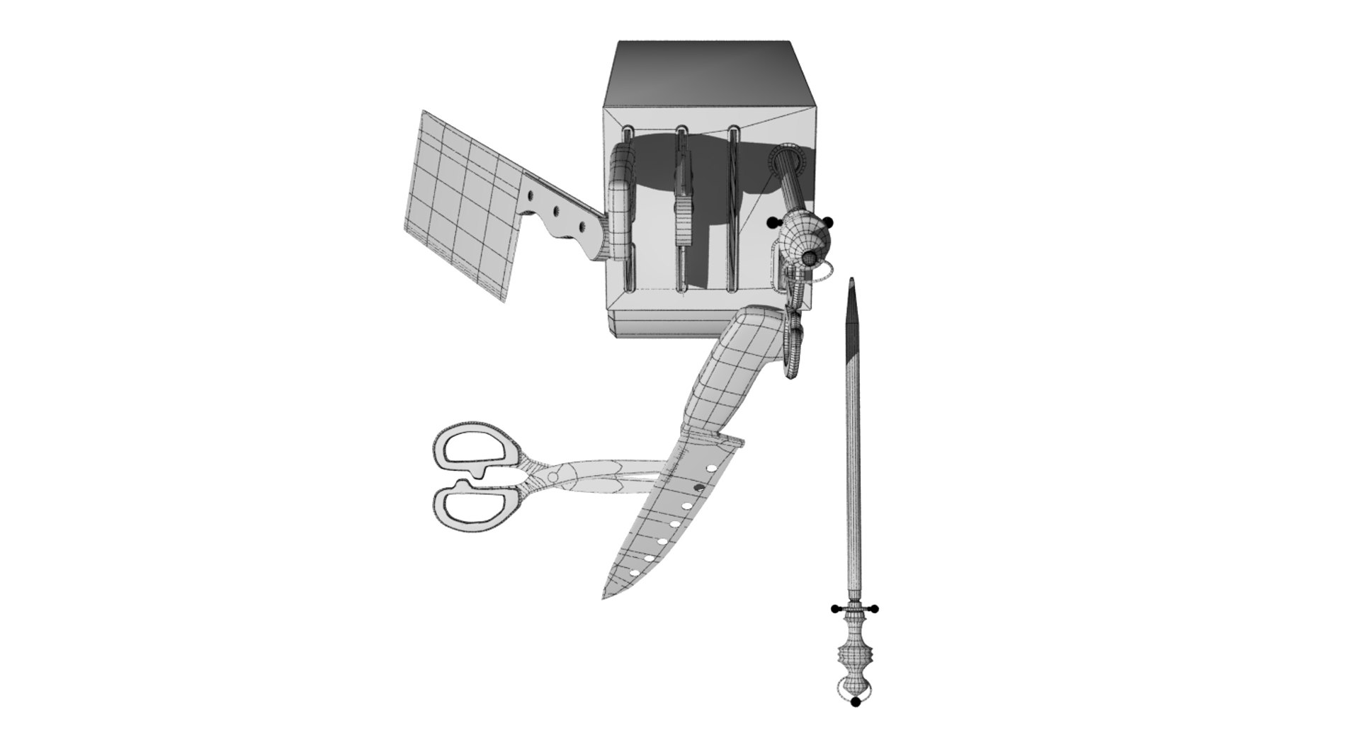 3D kitchenware set 2 - TurboSquid 1437149