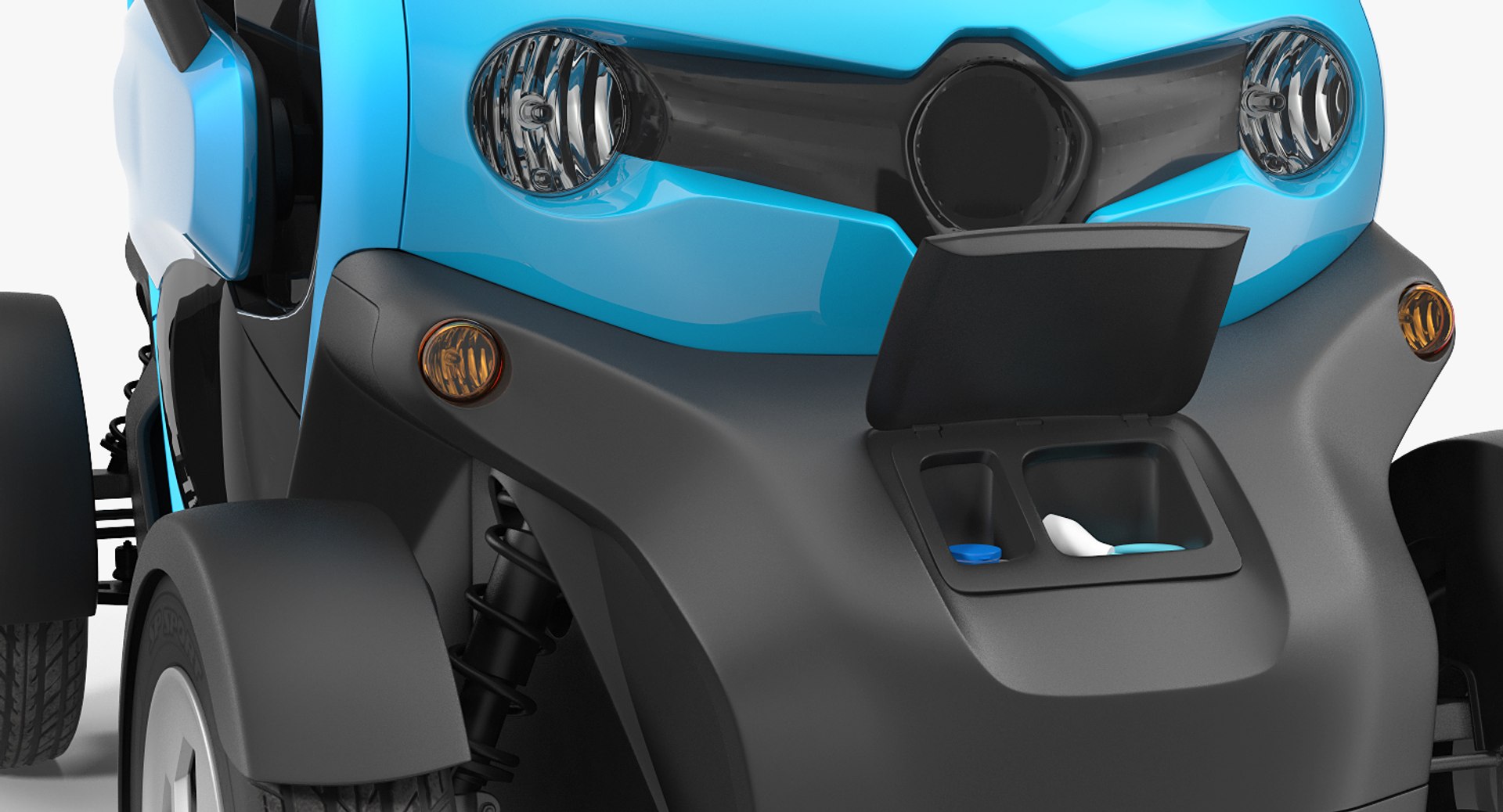 3D mini electric car generic model - TurboSquid 1337504