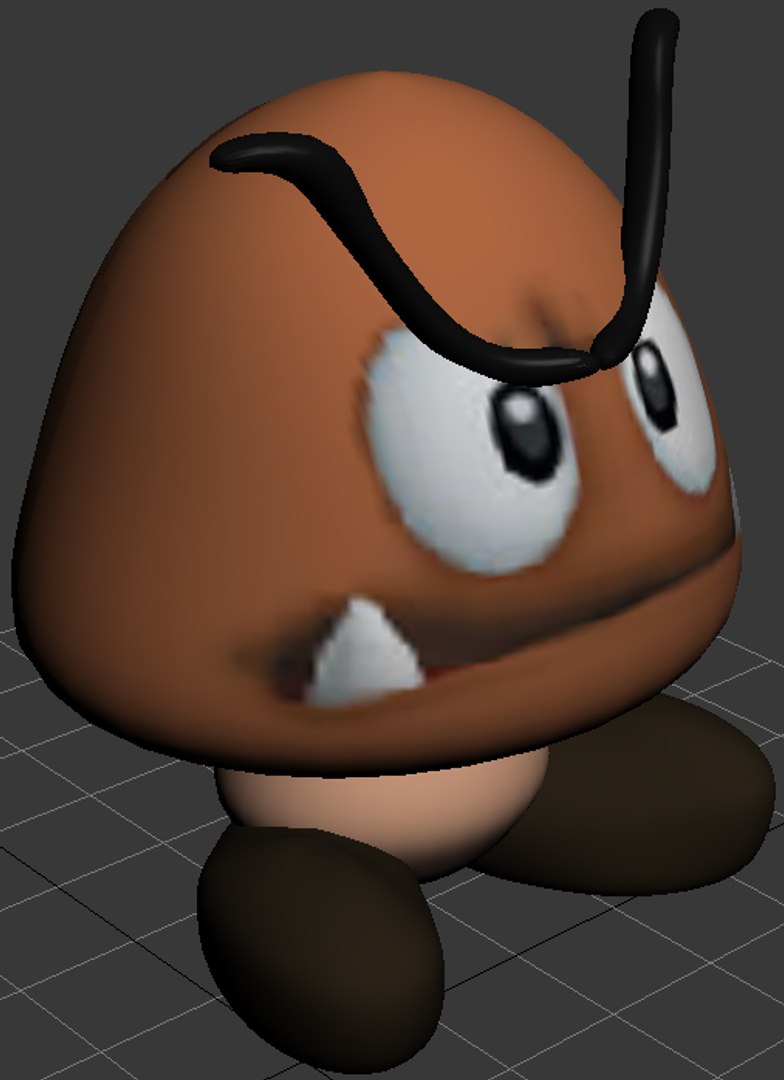 Free Goomba 3d Model