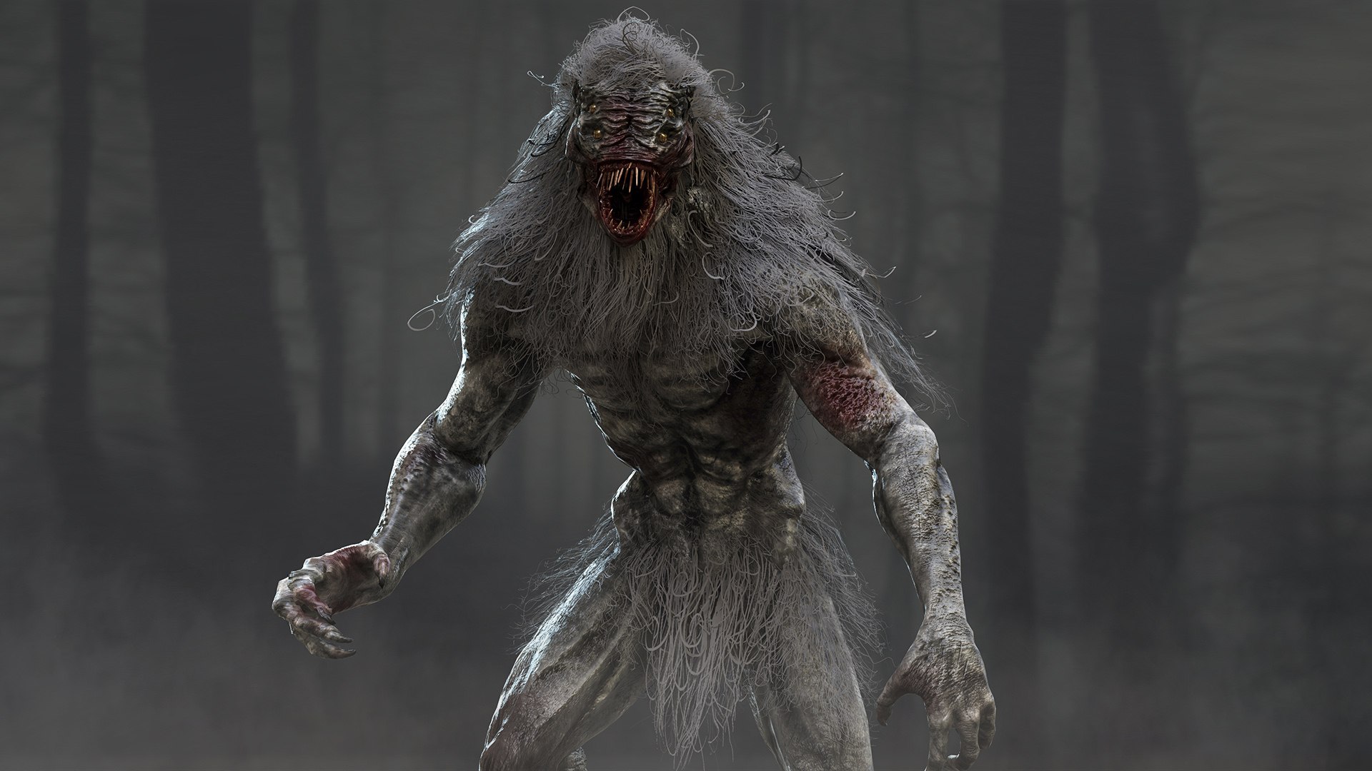 3D Wendigo Model - TurboSquid 2401065