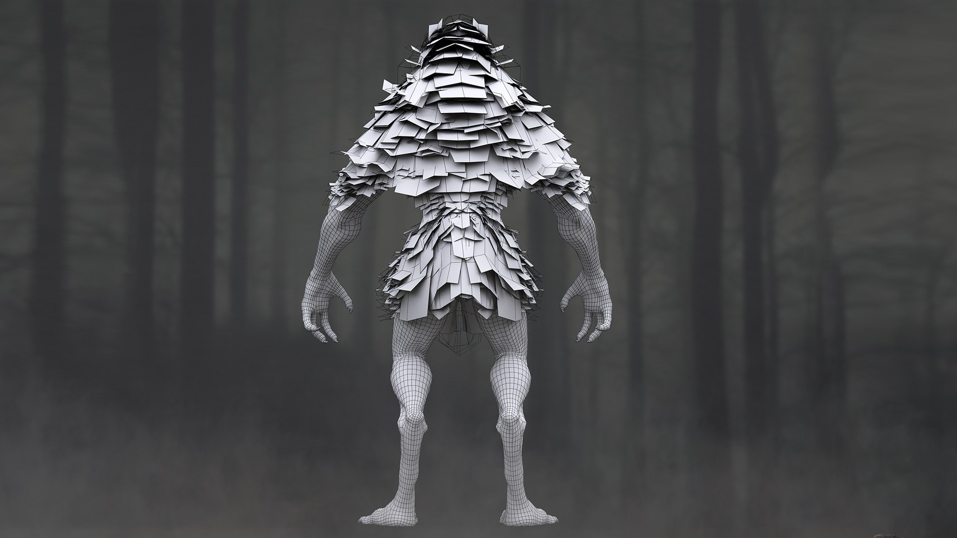 3D Wendigo Model - TurboSquid 2401065