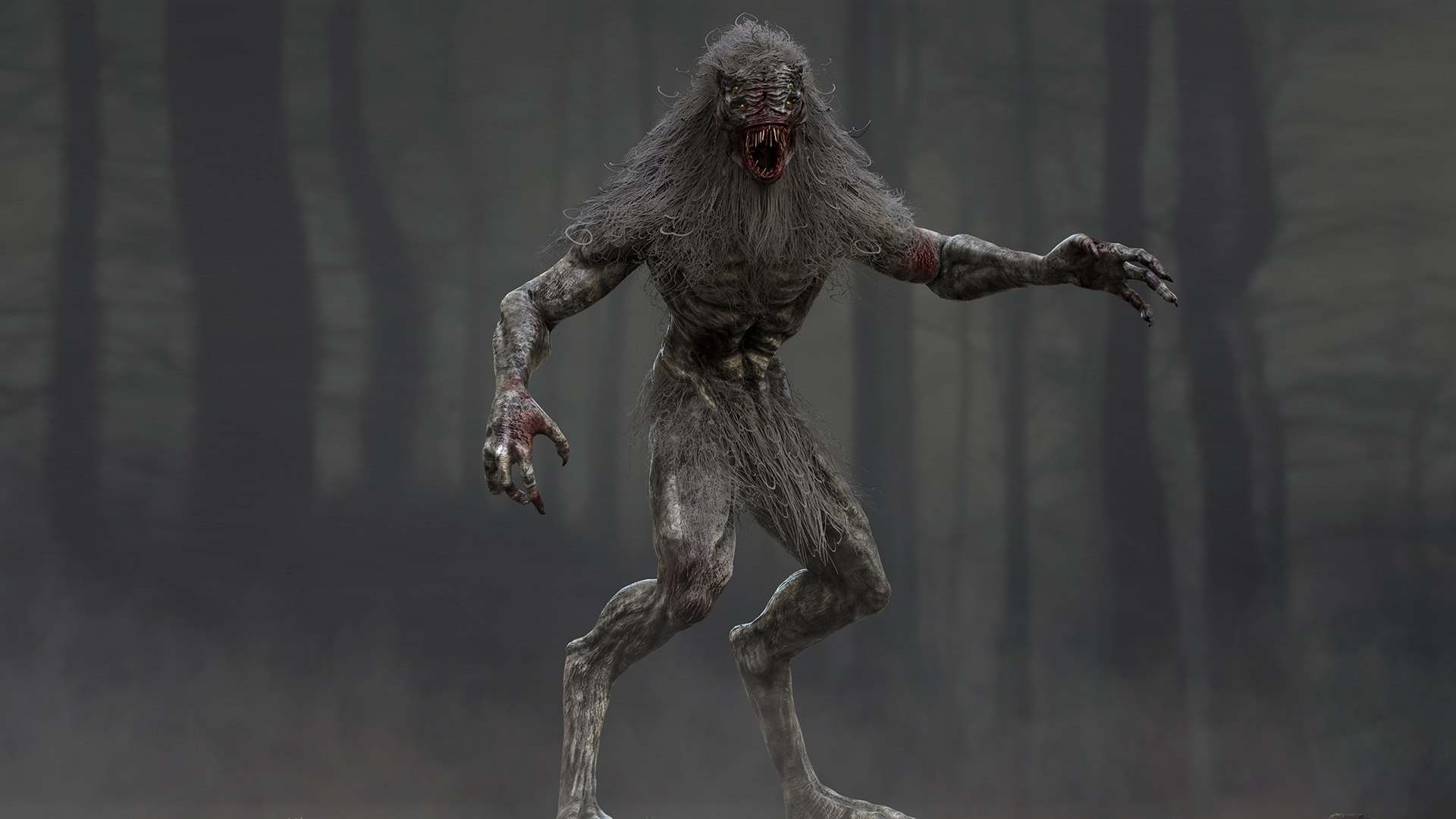 3D Wendigo Model - TurboSquid 2401065