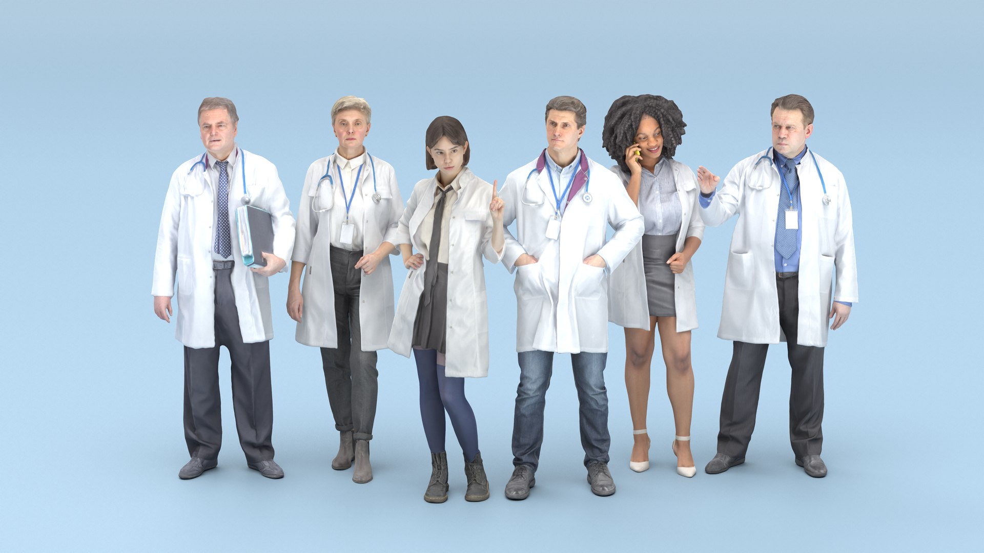 Medical People 30 Model - TurboSquid 2125451