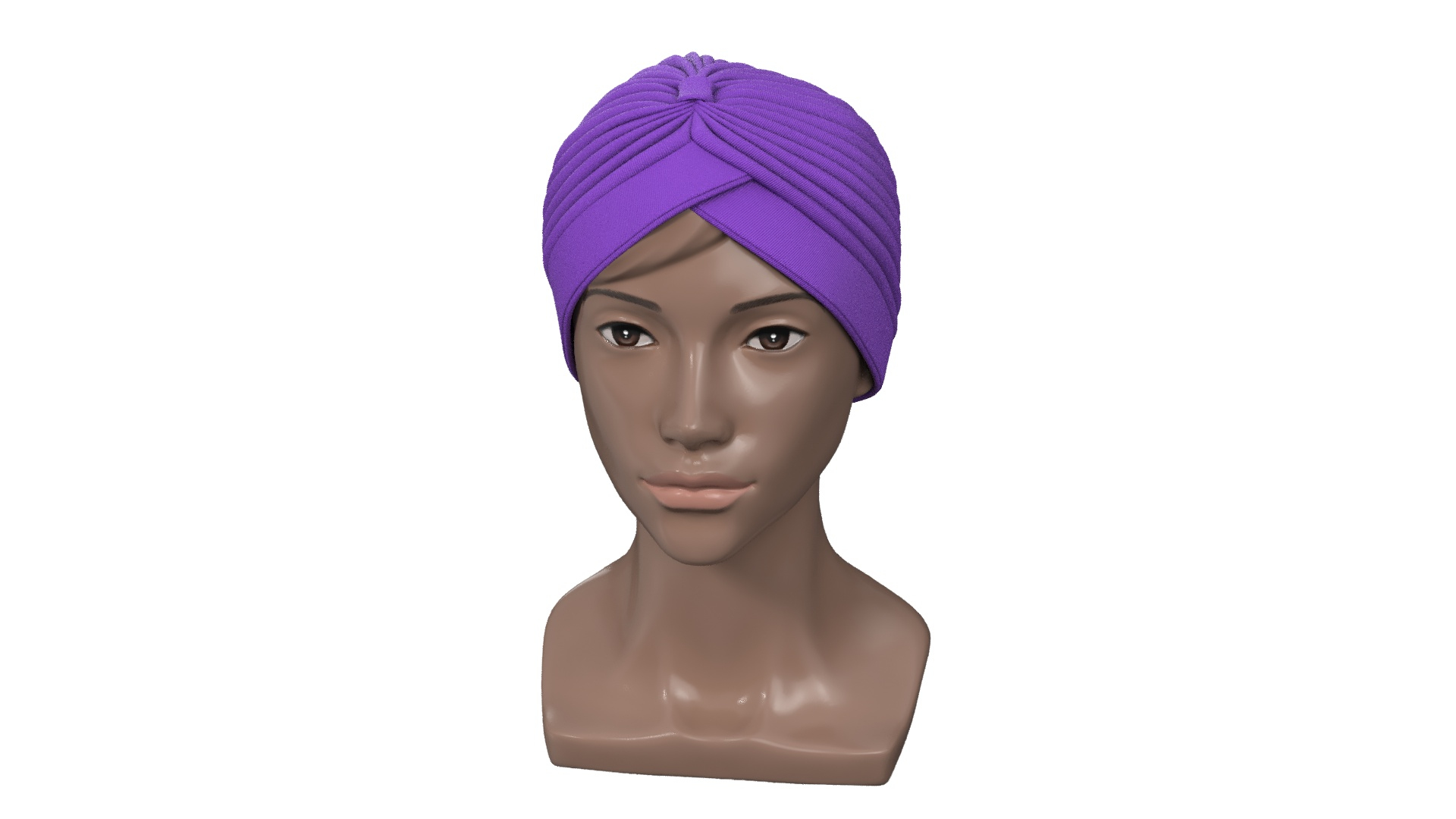 Fashion Turban On Mannequin Head 3D Model - TurboSquid 2390673