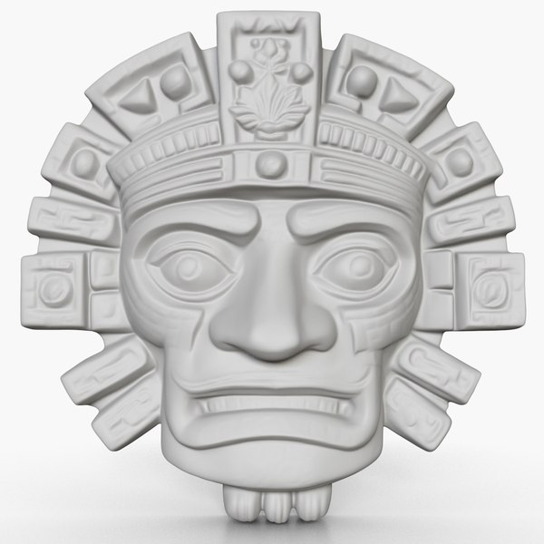 modelo 3d Máscara maya relieve 5 - TurboSquid 2288827