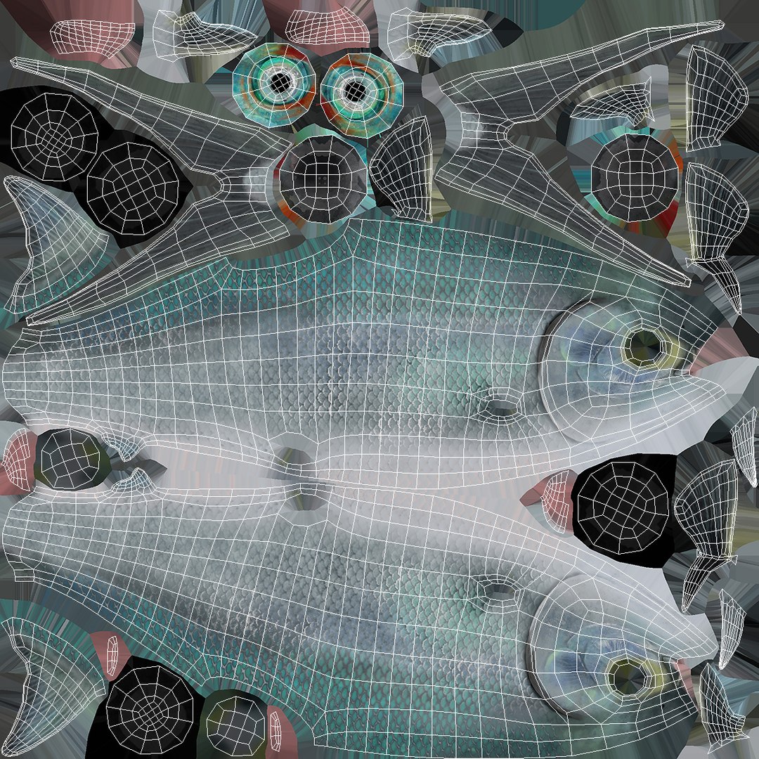 Raw Bangus 3D - TurboSquid 2235608