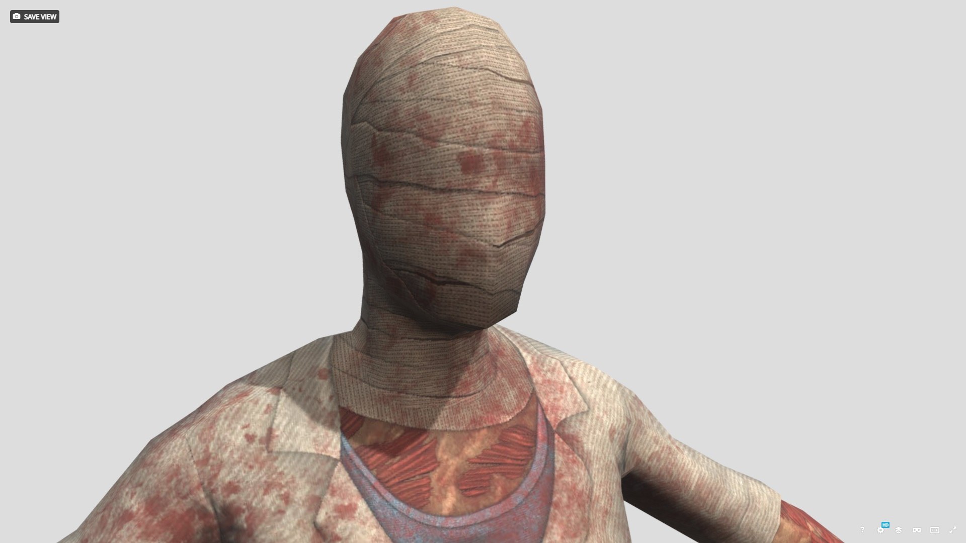 modelo 3d Dead nurse - TurboSquid 2059308