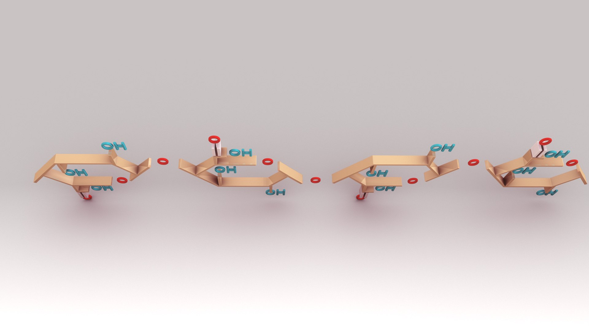 3d Model Pectin Structure
