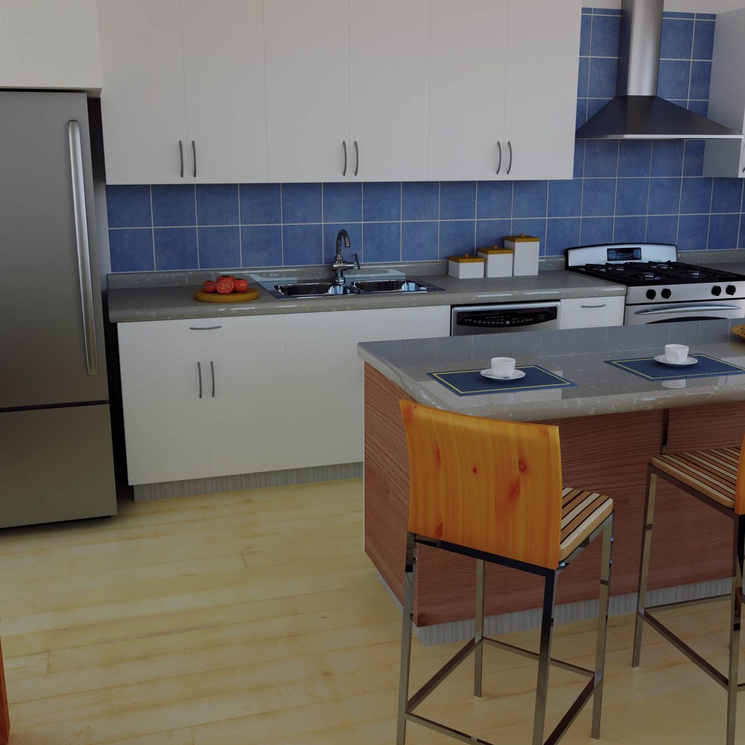 Def Modern Classic Living Room 3d Model