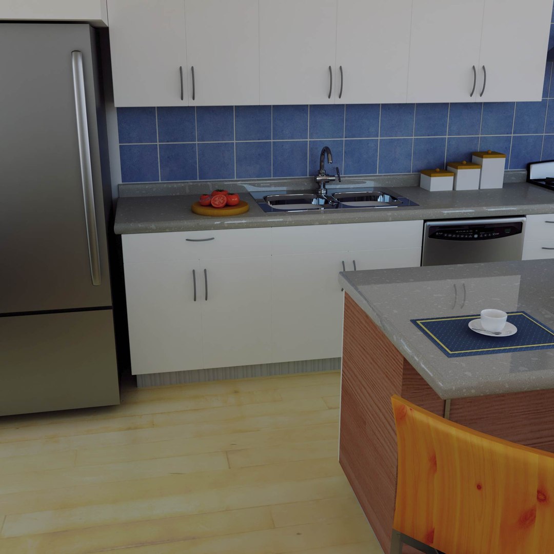 Def Modern Classic Living Room 3d Model