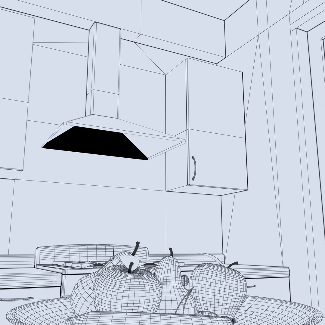 def modern classic living room 3d model