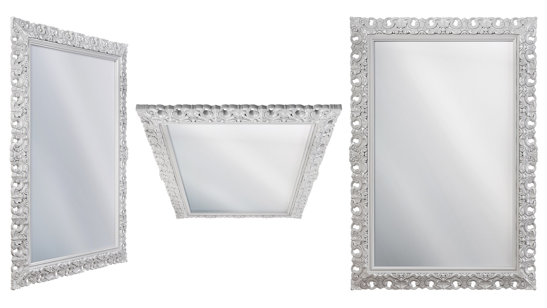 Classic Mirror 005 3D Model - TurboSquid 2123287