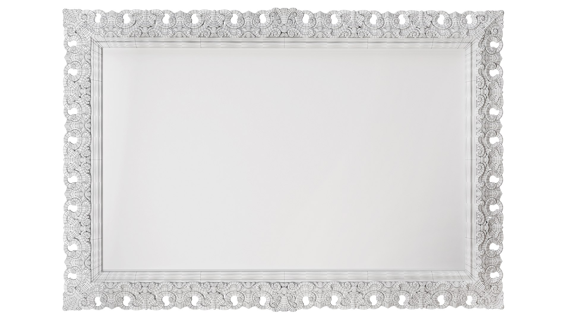 Classic Mirror 005 3D Model - TurboSquid 2123287