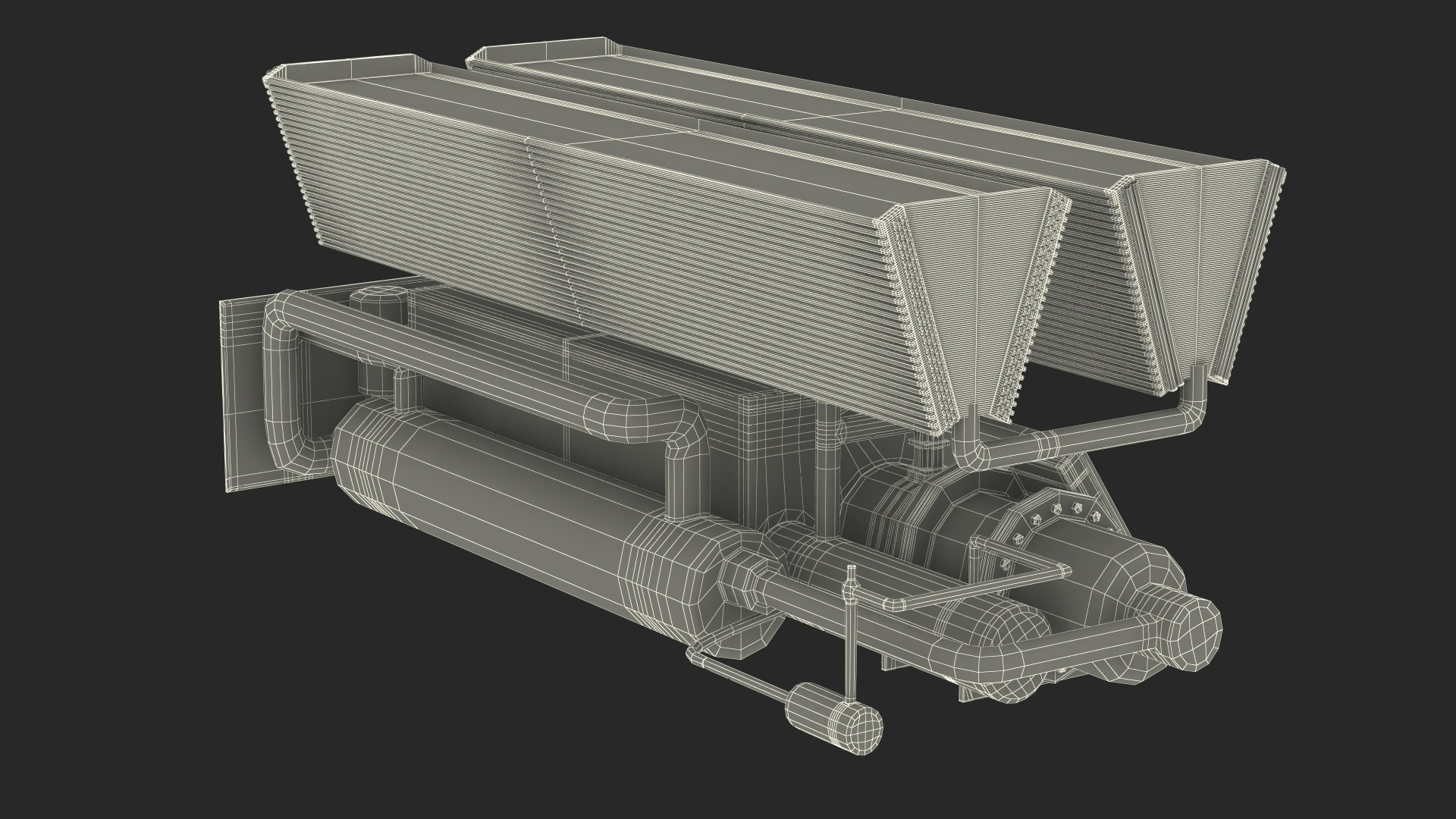 Industrial Cooling System 3D Model - TurboSquid 2276459
