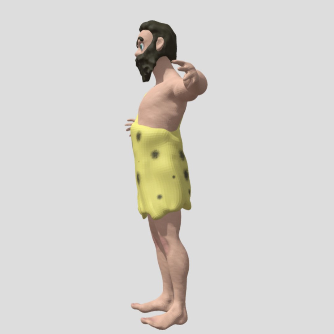 3D model caveman cave - TurboSquid 1568314