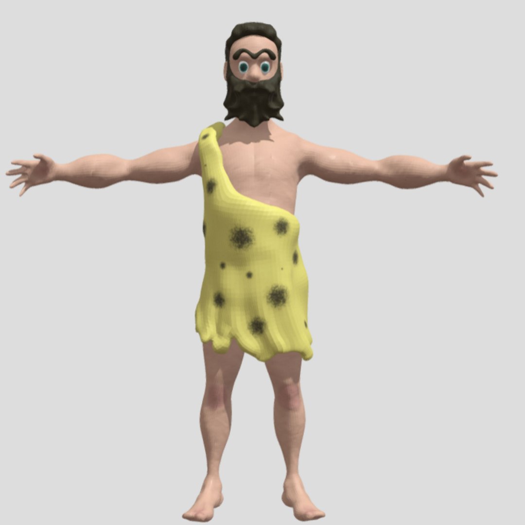 3D model caveman cave - TurboSquid 1568314