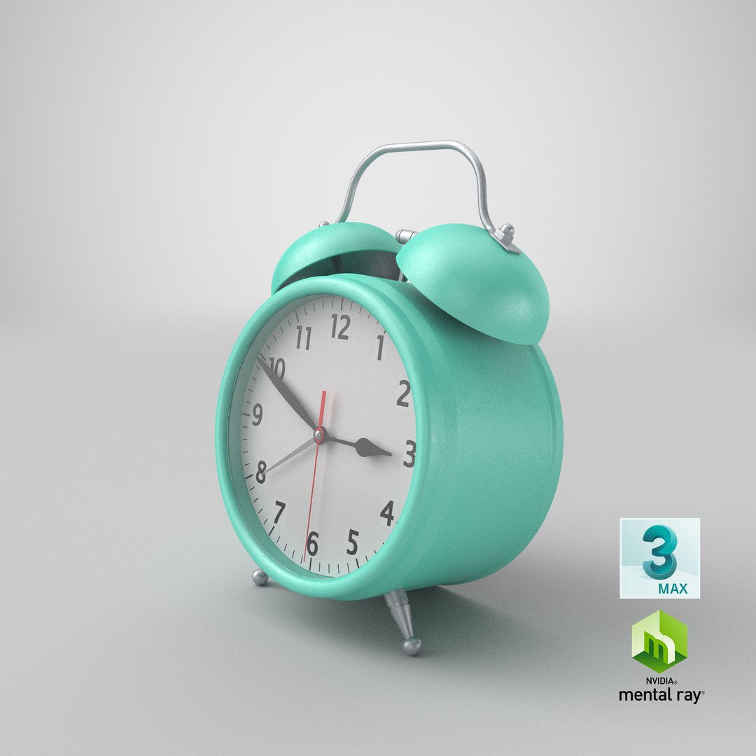 Real Alarm Clock 3D - TurboSquid 1588265