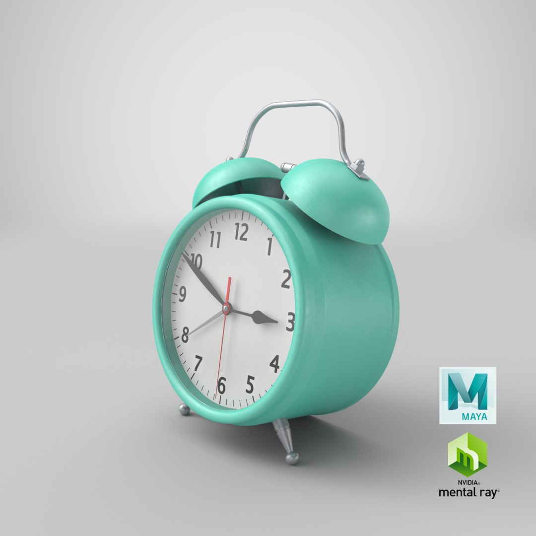 Real alarm clock 3D - TurboSquid 1588265
