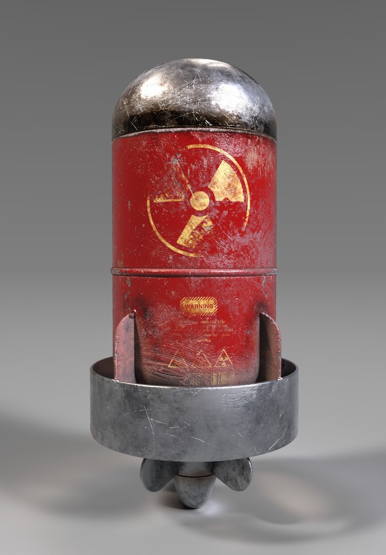 Nuclear BOMB 3D Model - TurboSquid 2190748