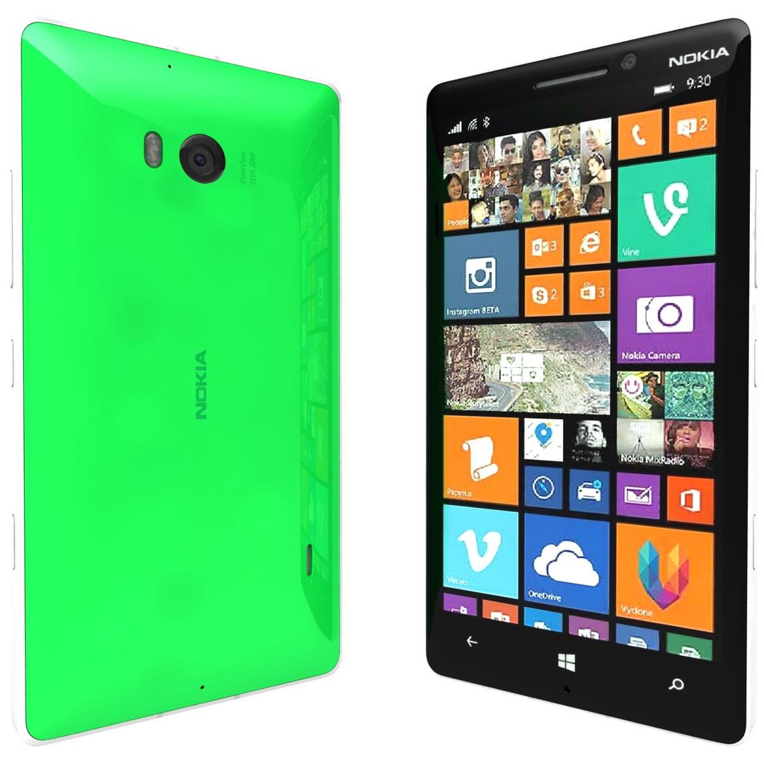3d Nokia Lumia 930 Green