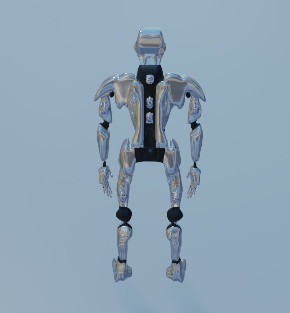 Robot Rigged Character Unity Model - TurboSquid 1469510