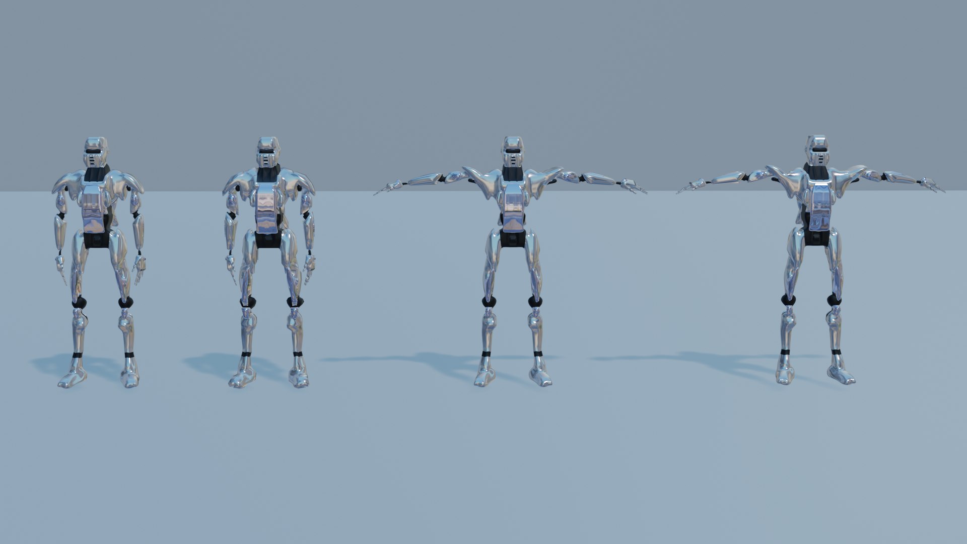 Robot Rigged Character Unity Model - TurboSquid 1469510