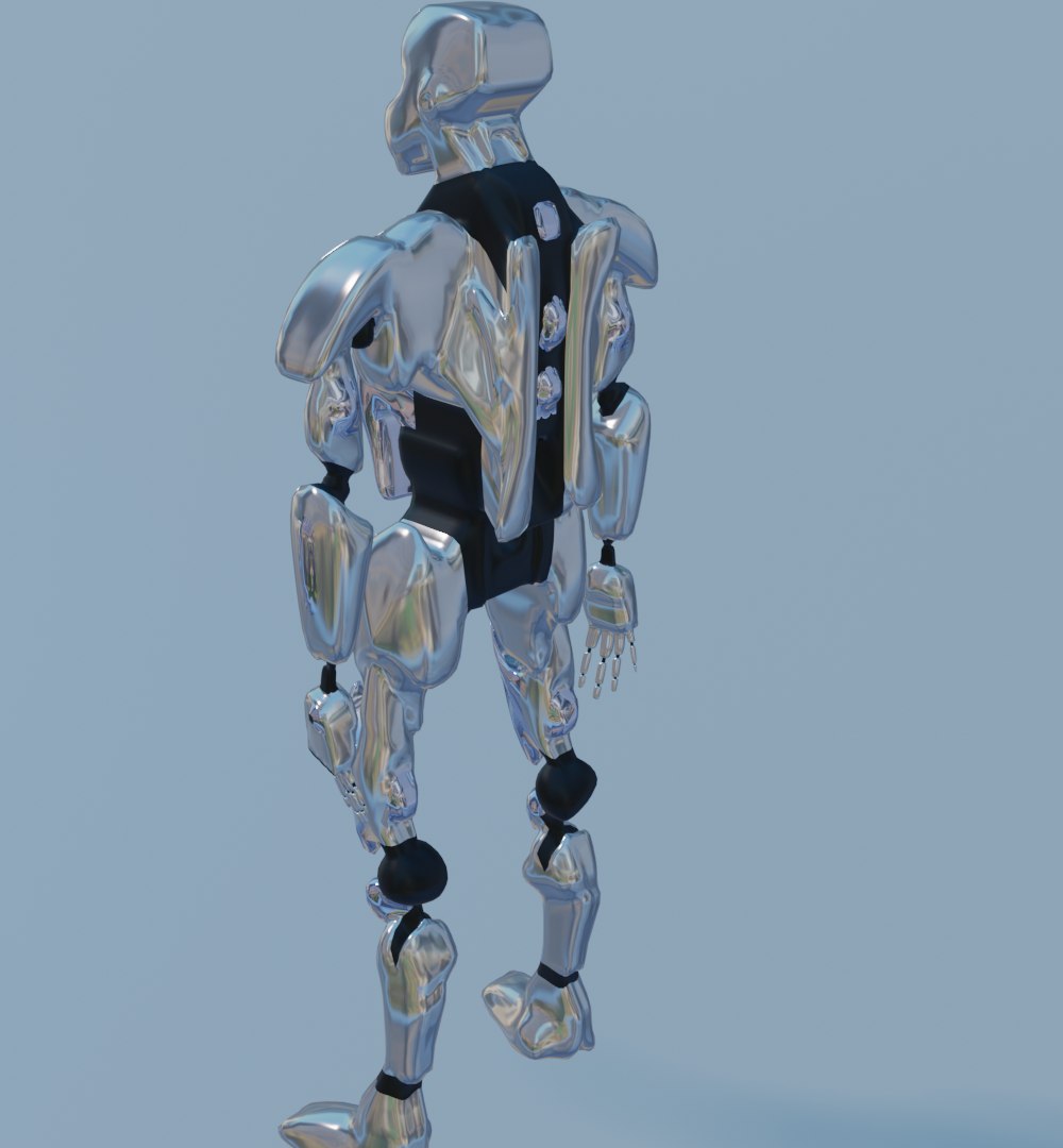 Robot Rigged Character Unity Model - TurboSquid 1469510