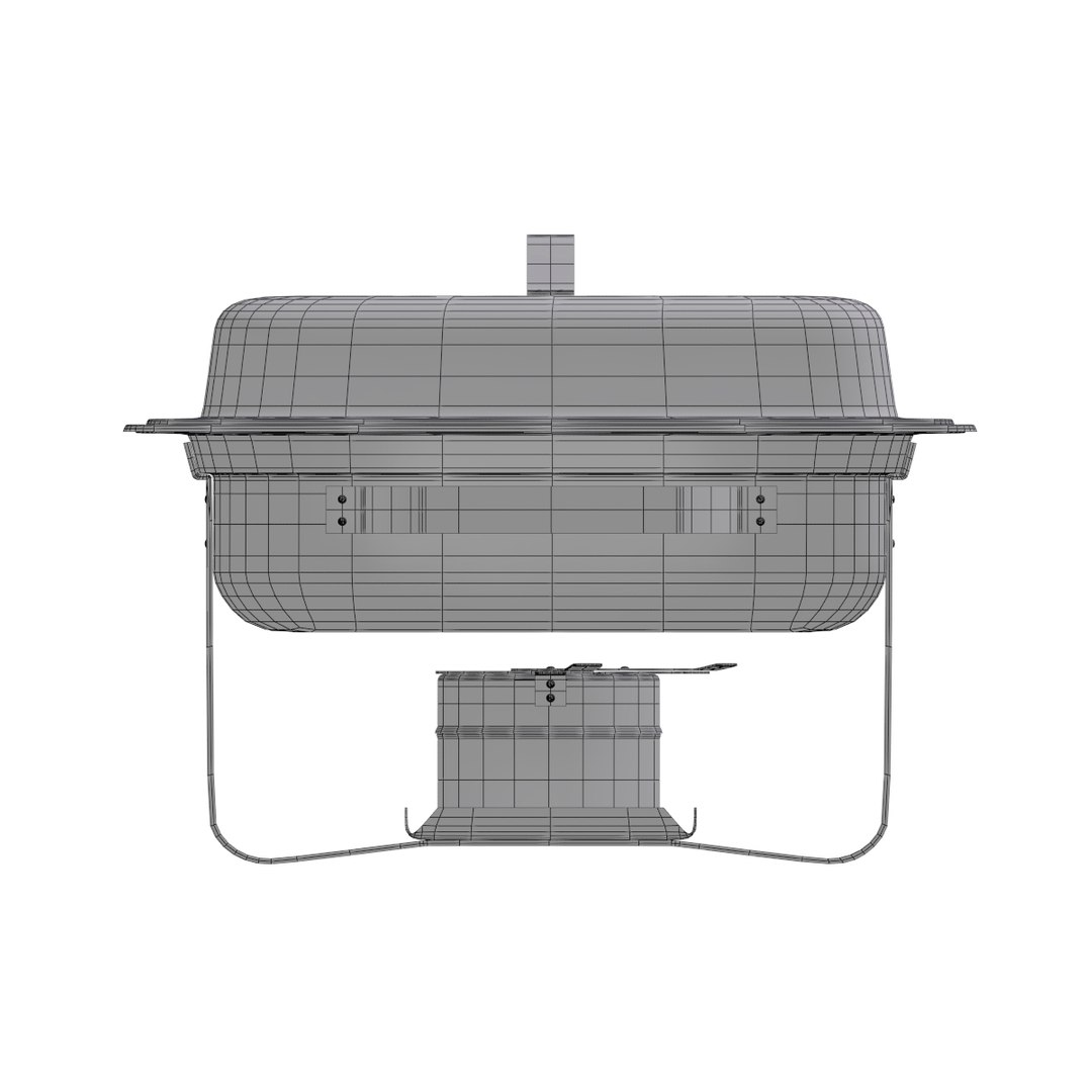 3D Model Chafing-dish Dish - TurboSquid 1313225