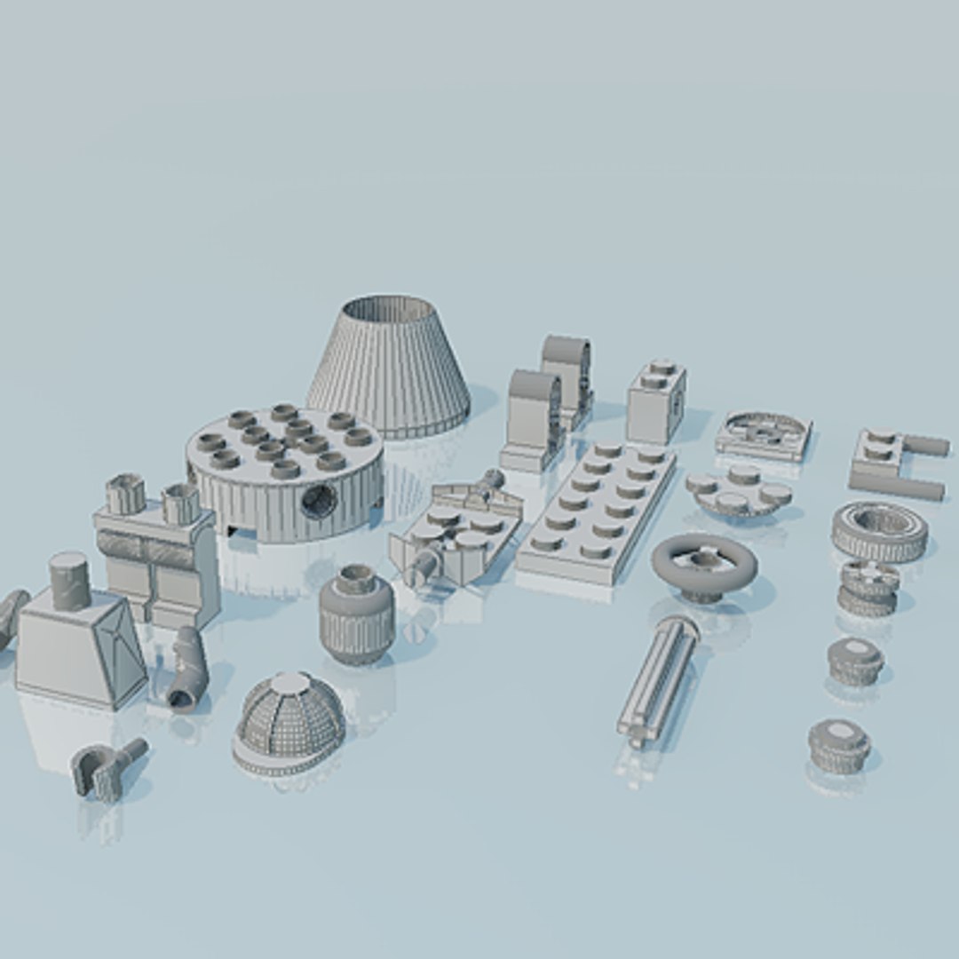 max lego man scene construction