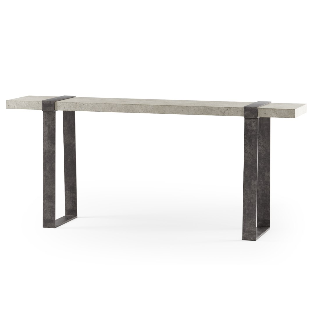 Wang Console Dining 3D Model - TurboSquid 1651440
