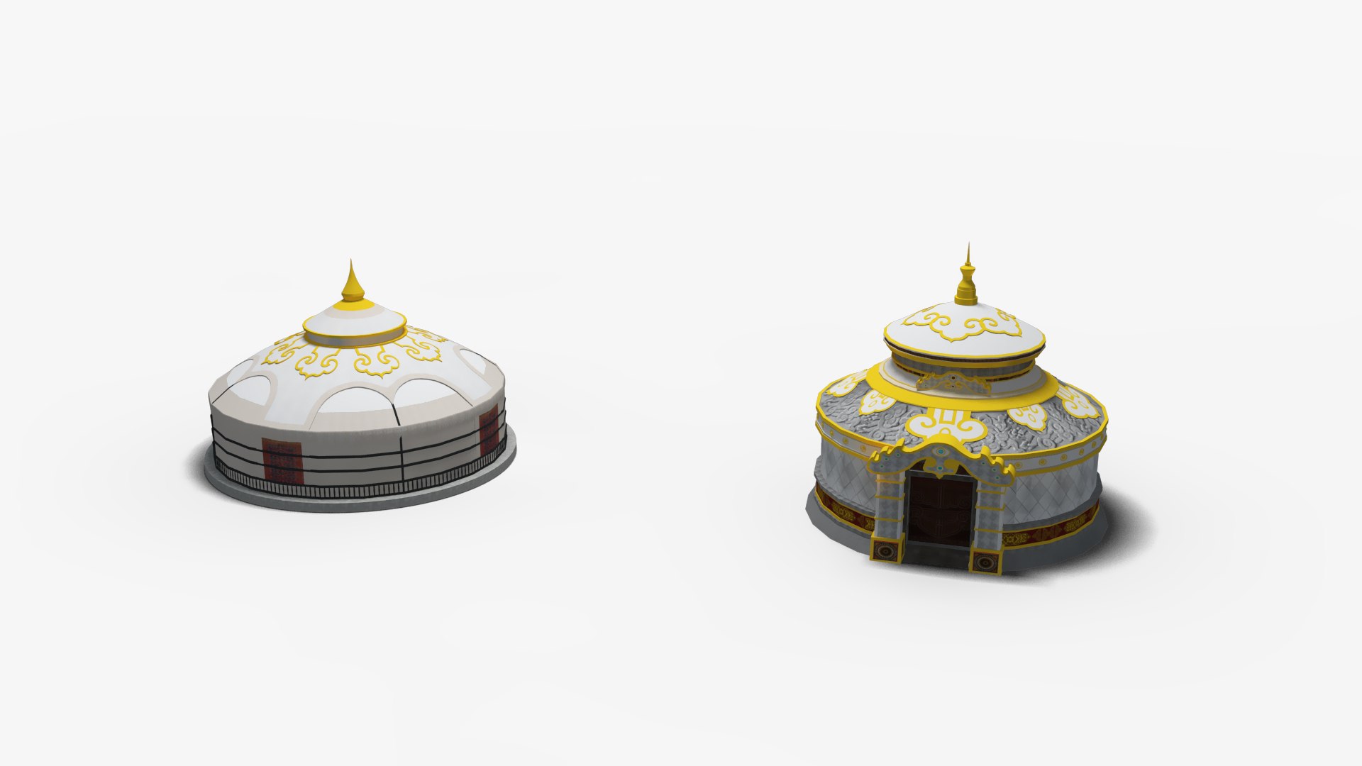Yurt Model - TurboSquid 2148394