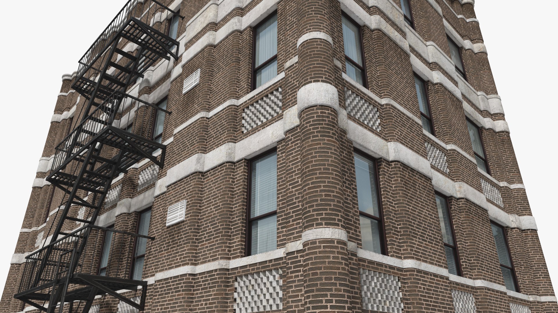 3D Manhattan Building 11-8K PBR Textures model - TurboSquid 1761629