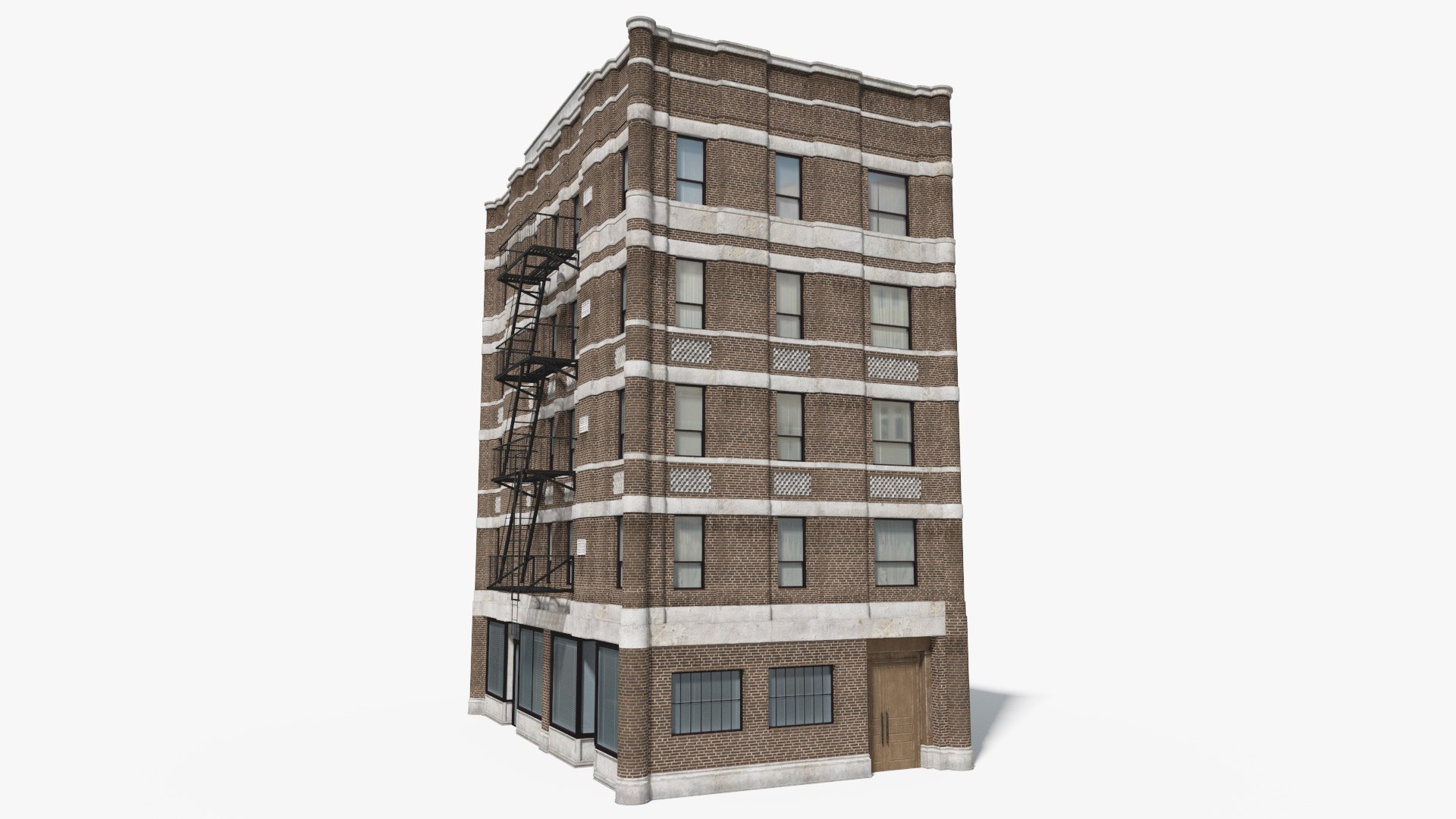 3D Manhattan Building 11-8K PBR Textures model - TurboSquid 1761629