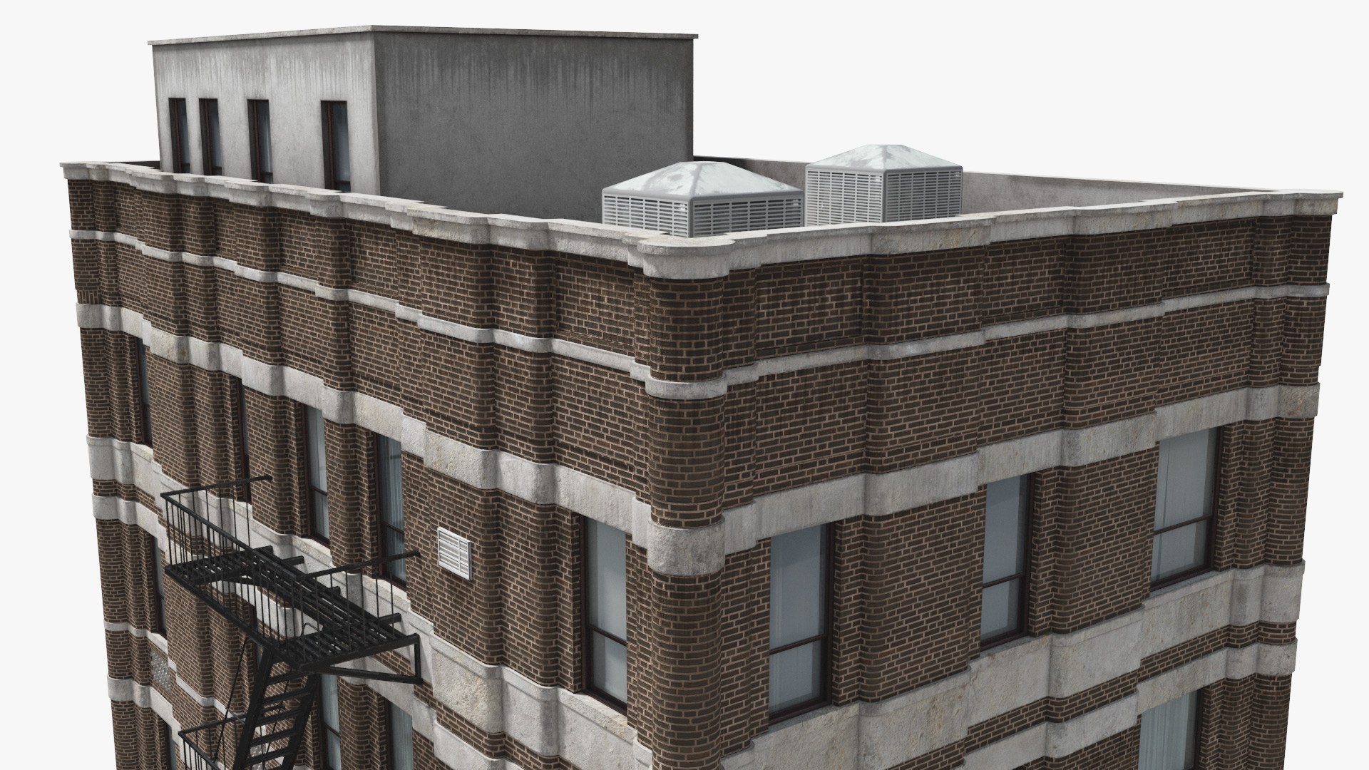 3D Manhattan Building 11-8K PBR Textures model - TurboSquid 1761629