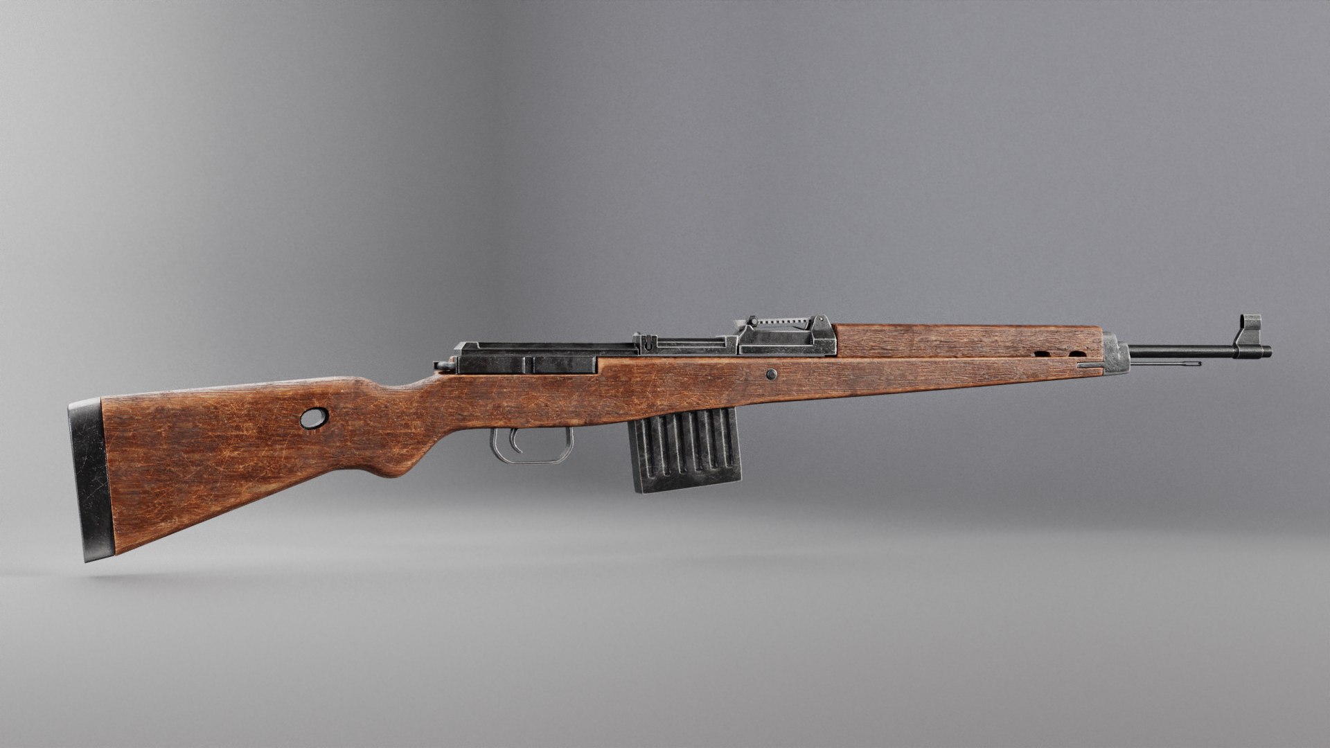 3D RIFLE GUN Model - TurboSquid 1950381