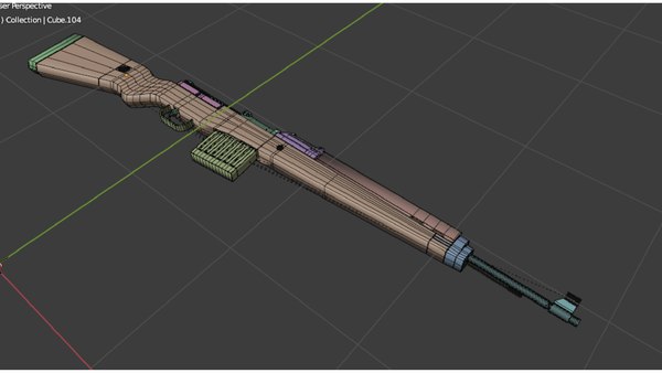 3D RIFLE GUN model - TurboSquid 1950381