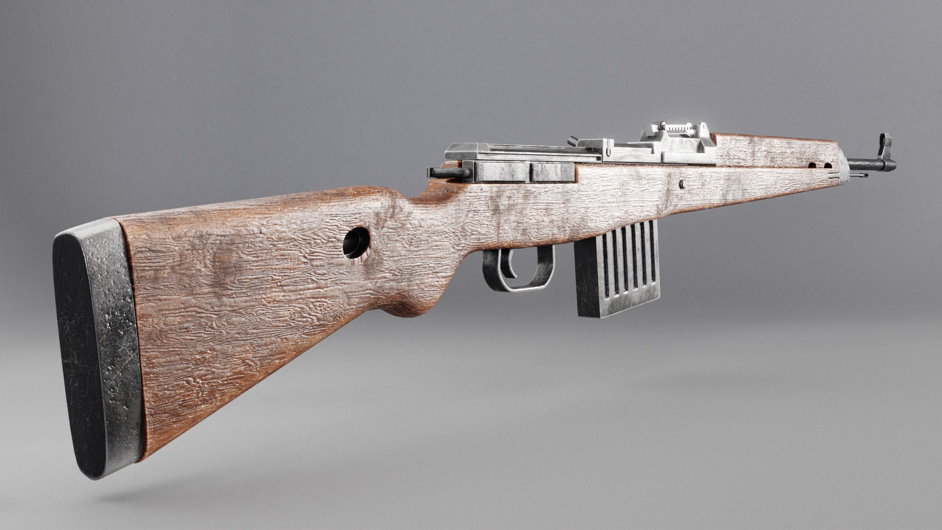 3D RIFLE GUN Model - TurboSquid 1950381