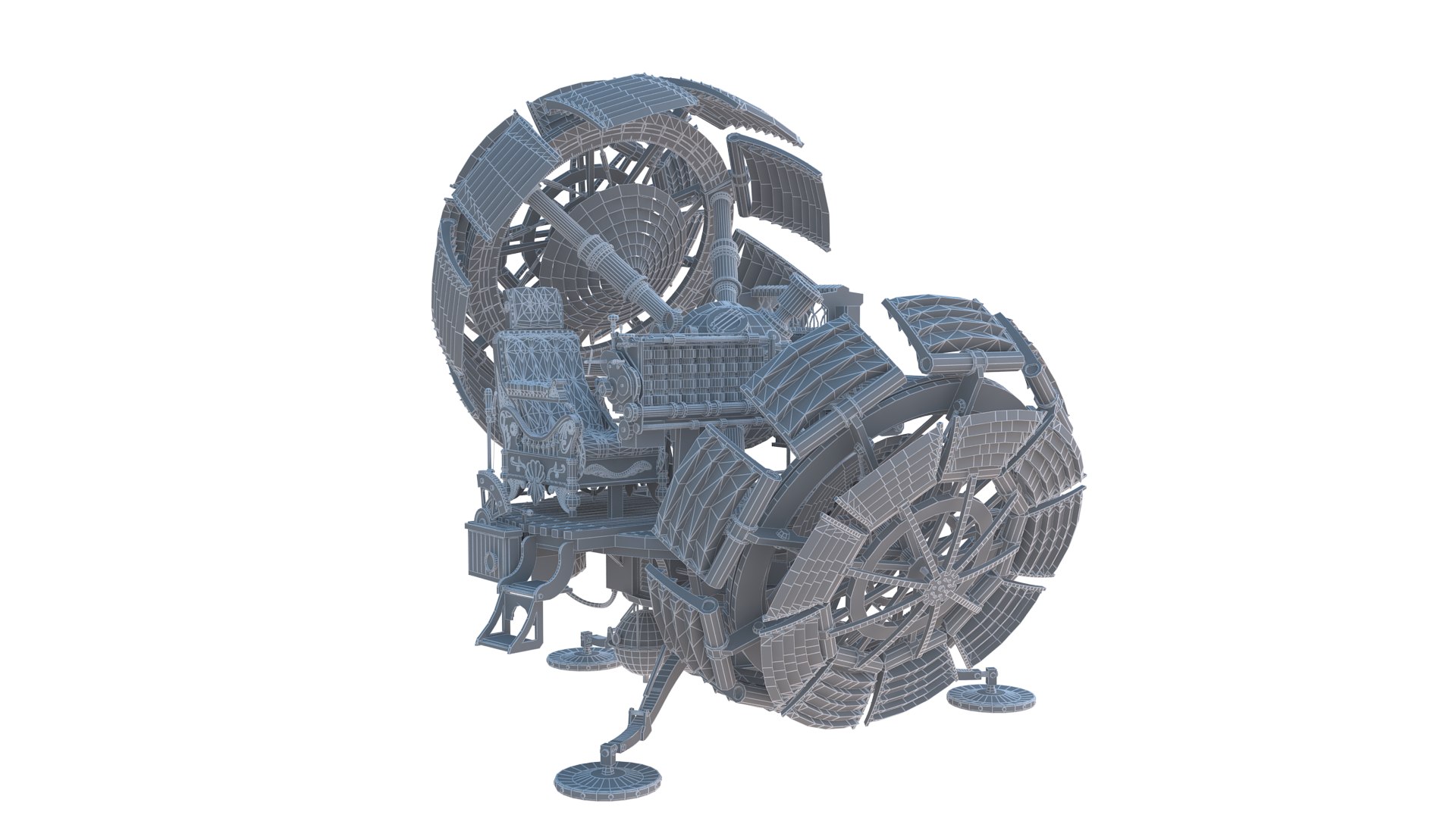 3D Model THE TIME MACHINE 2002 - TurboSquid 1806963