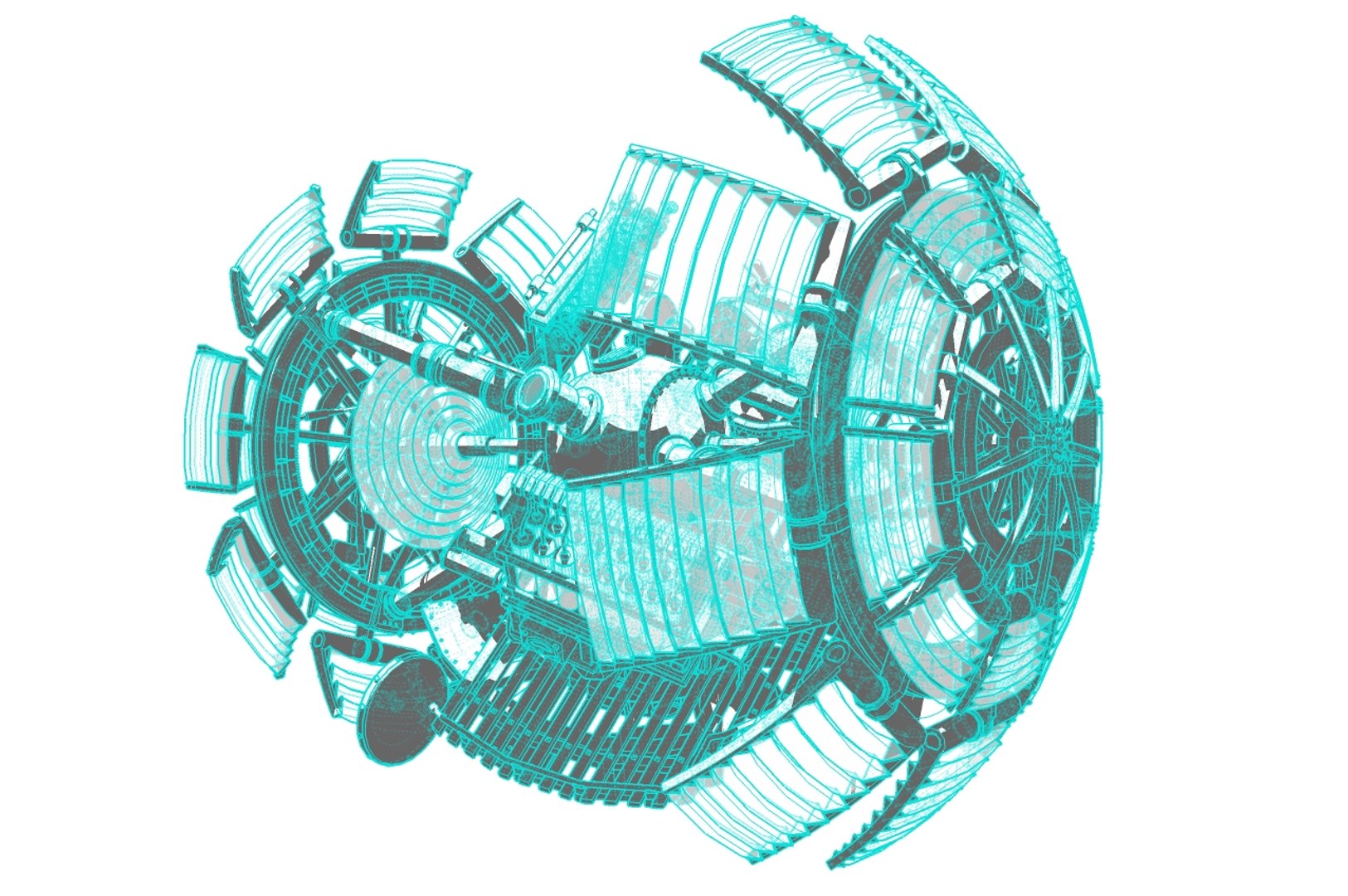 3D Model THE TIME MACHINE 2002 - TurboSquid 1806963