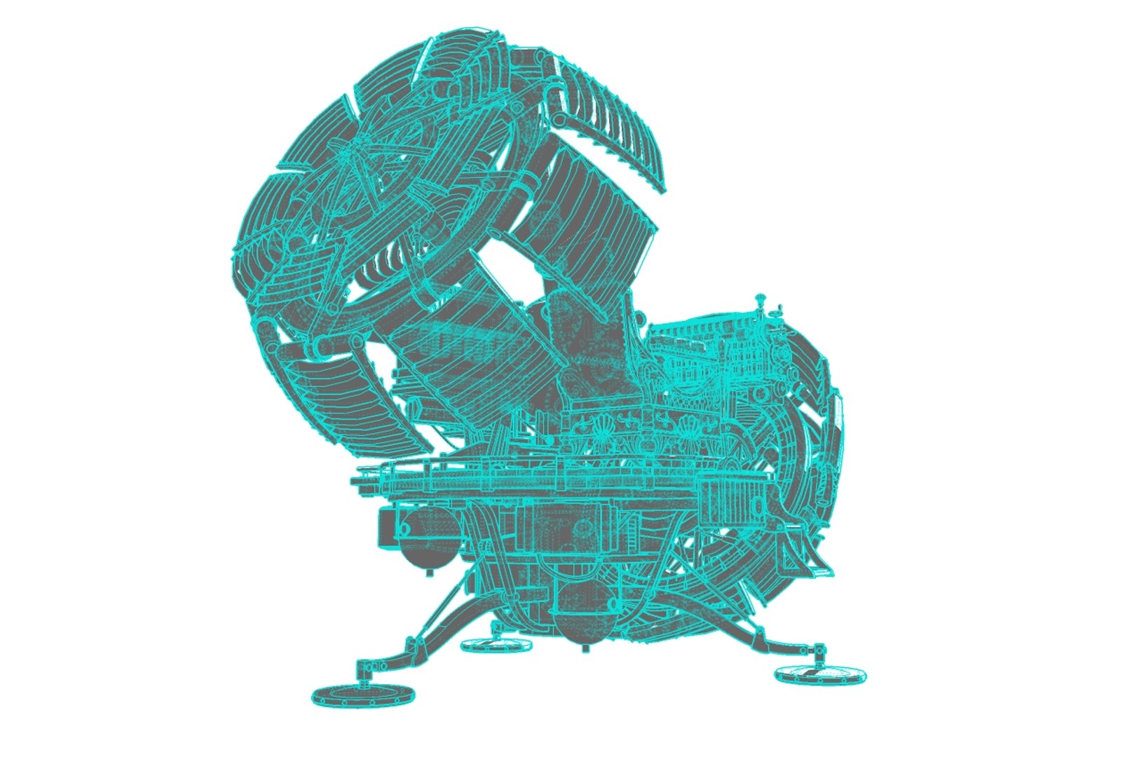 3D Model THE TIME MACHINE 2002 - TurboSquid 1806963