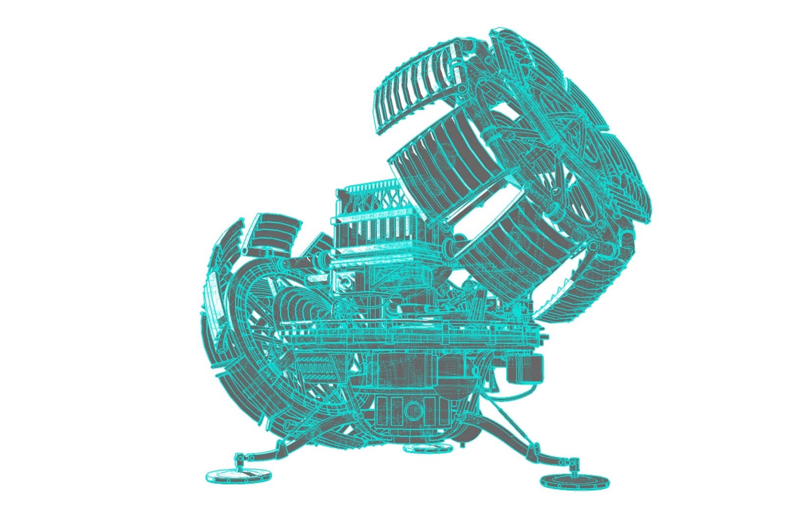 3D Model THE TIME MACHINE 2002 - TurboSquid 1806963