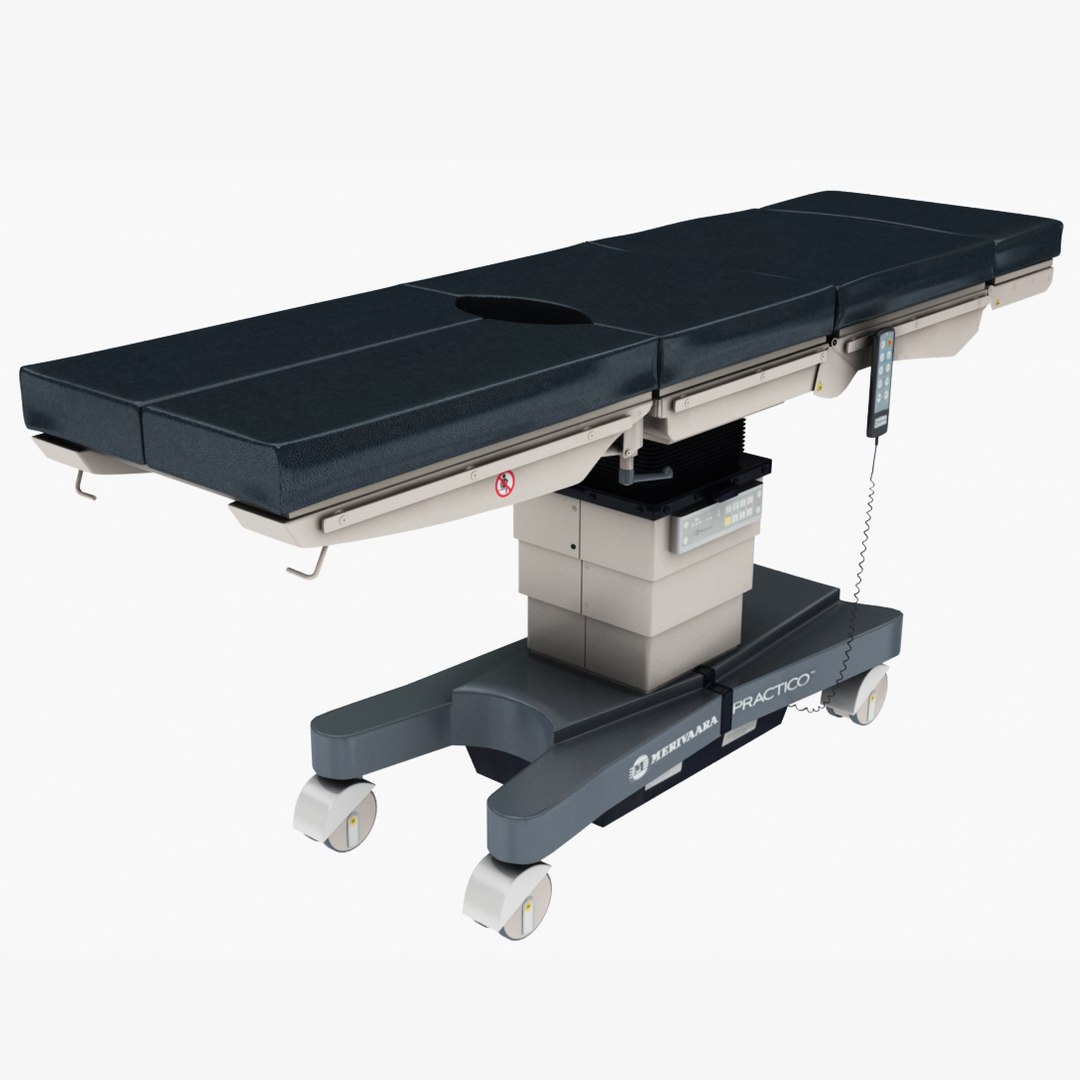 Operating Table Hospital Bed Model - TurboSquid 1377193