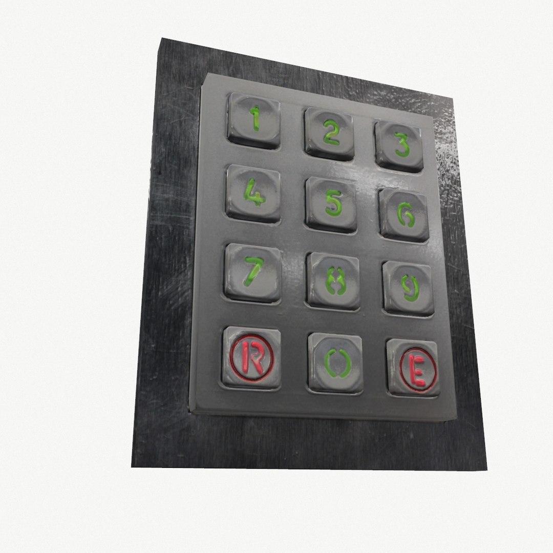 3D model New keypad - TurboSquid 1755248